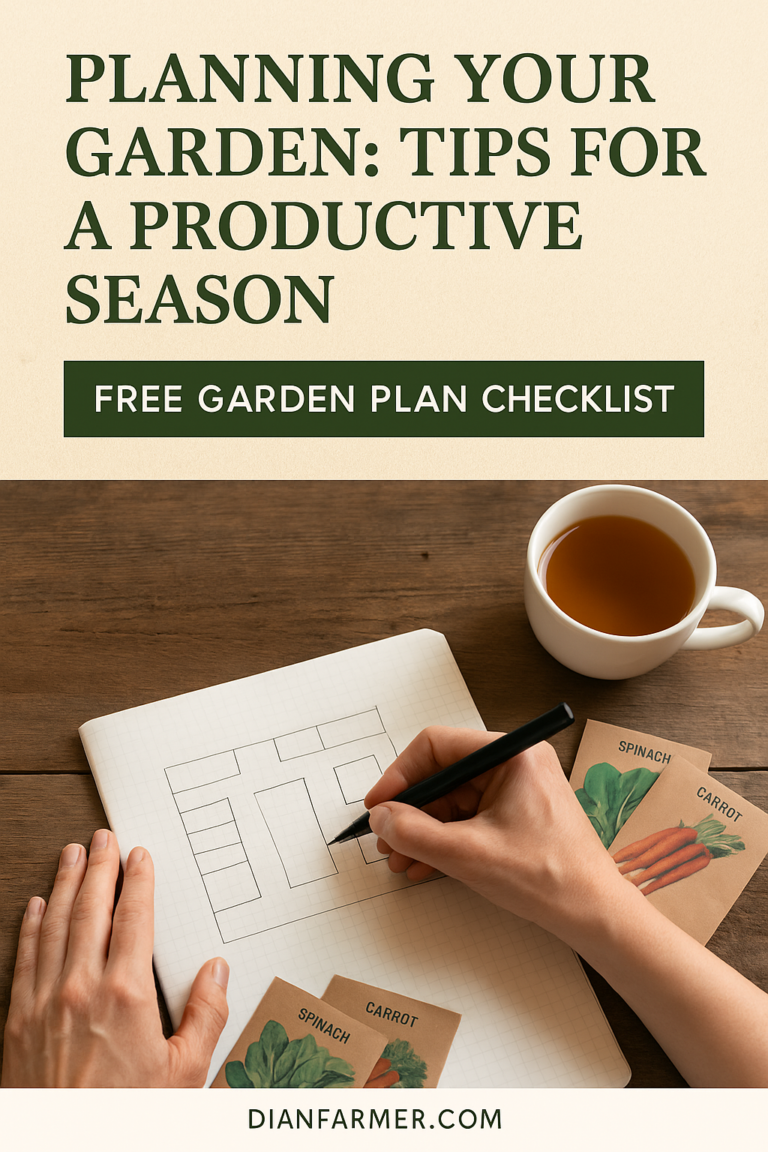 Planning Your Garden: Tips for a Productive Season