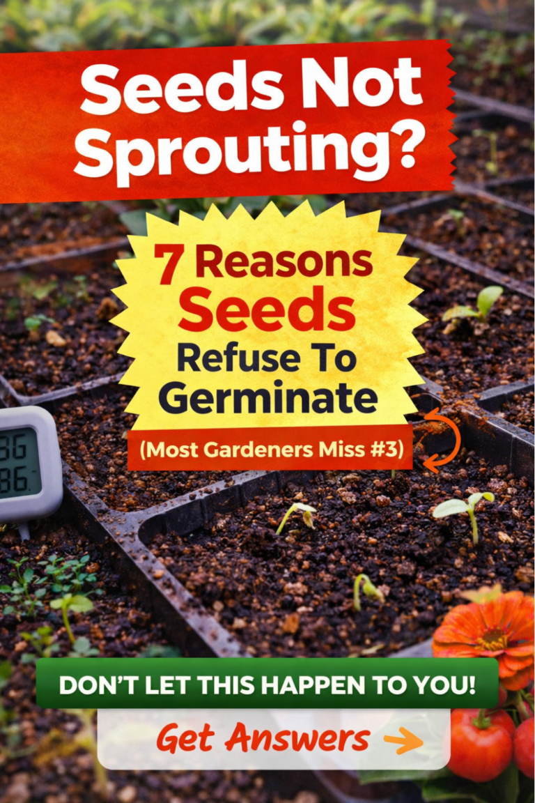 7 Reasons Your Seeds Aren’t Germinating (And How to Fix It)